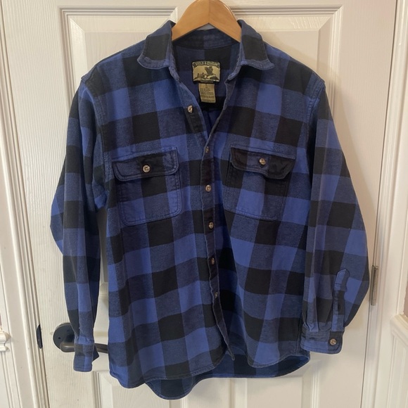 Field & Stream | Shirts | Field And Stream Mens Blue Buffalo Check ...
